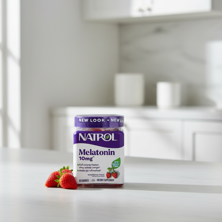 Natrol Melatonin Gummies Strawberry 10mg Malaysia