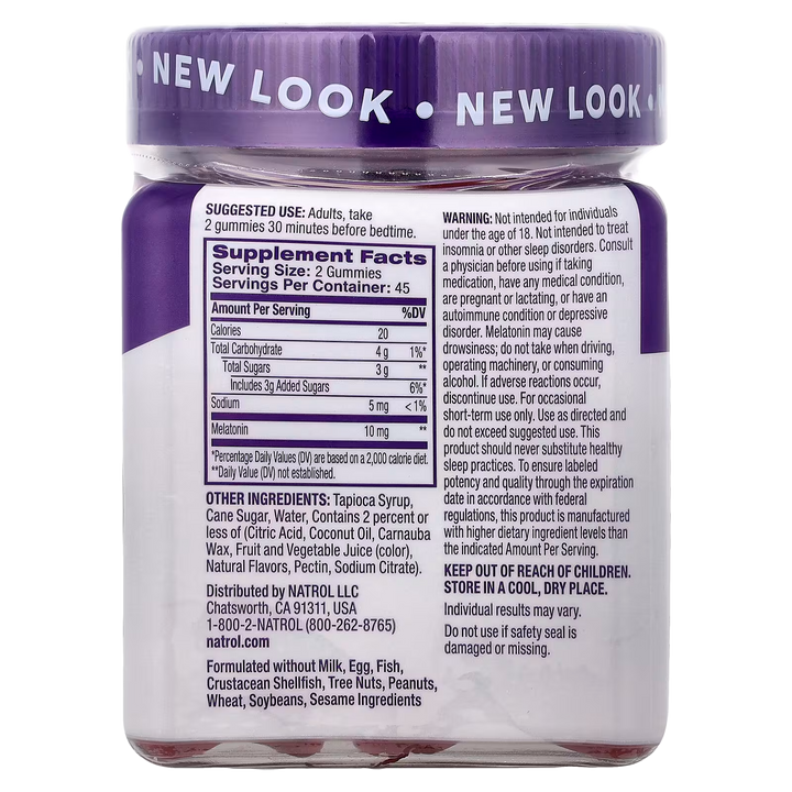 Natrol Melatonin Gummies Strawberry 10mg Malaysia